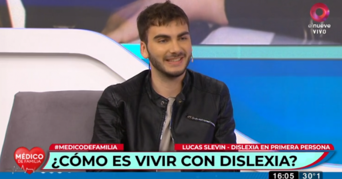 Vivir con dislexia: la historia de Lucas Slevin, sus tatuajes y el mensaje de inclusión | Canal 9